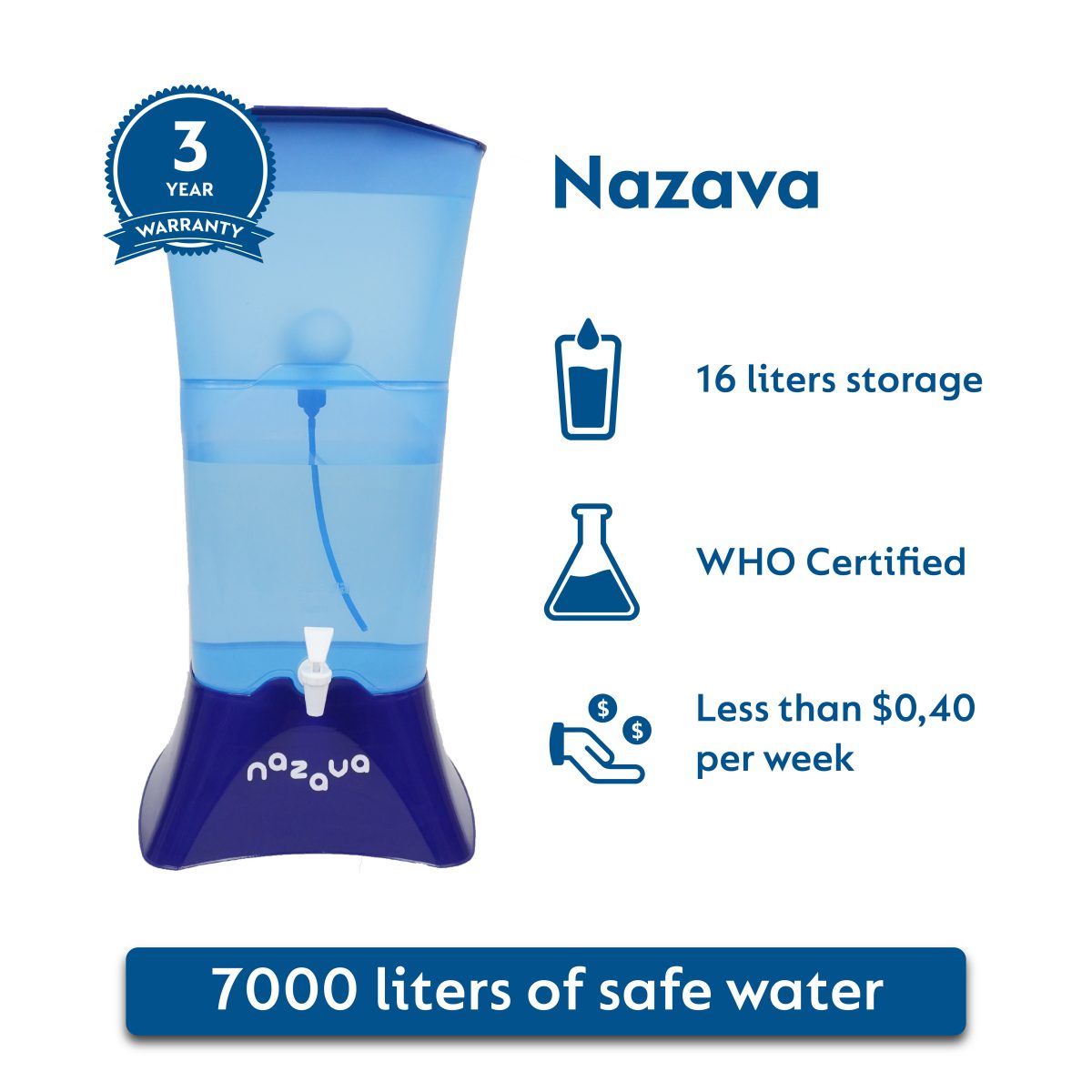 Nazava Water Filters. High quality, durable and affordable household ...