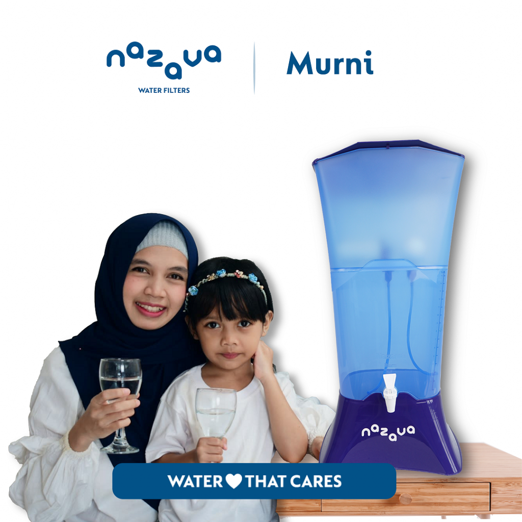 Nazava Murni 2 Filter - Filter Air Minum Keluarga - Water Purifier